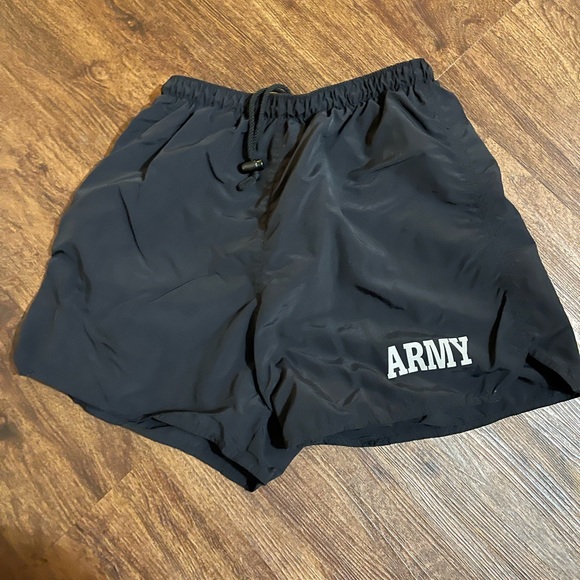 Soffe | Shorts | Mens Soffe Black Army Physical Fitness Trunks Size ...